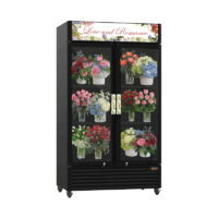 Floral Cooler Fridge in 1 2 3 Doors for Flower Storage Display & Promotion